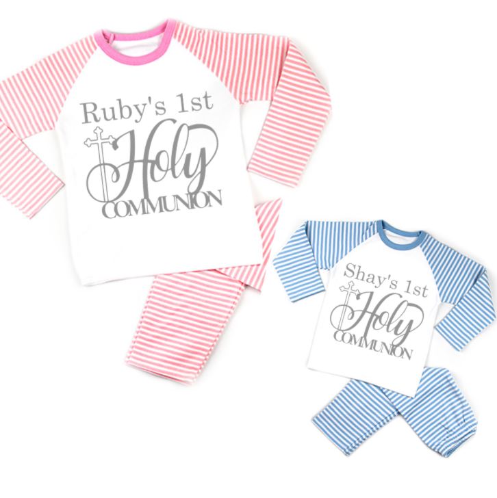 Personalised Holy Communion Pyjamas | Dollymix Boutique – Dollymix ...