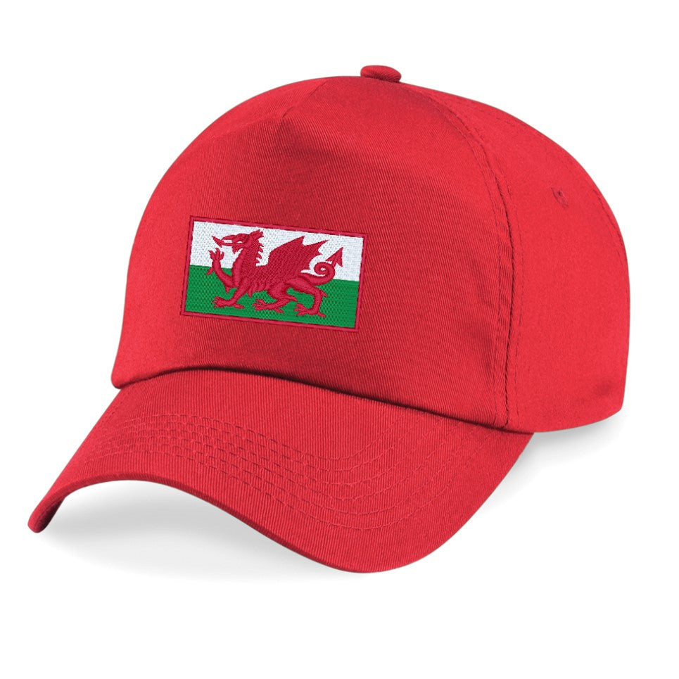 Kid's & Adult's Wales Flag Cap | Dollymix Boutique – Dollymix Boutique ...